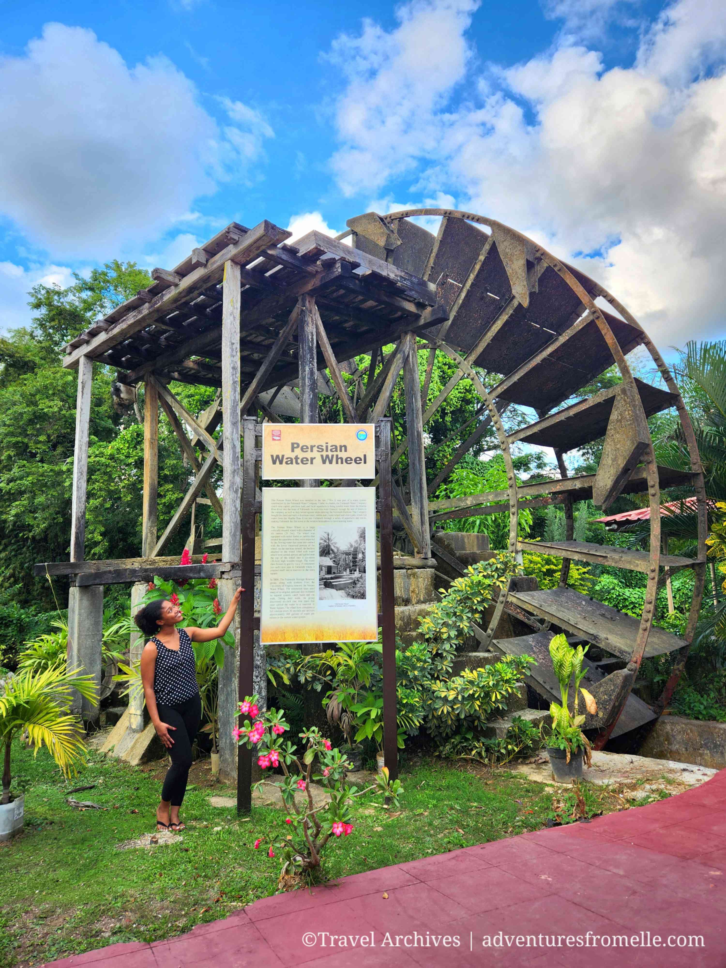 Persian Water Wheel, Trelawny – Adventures from Elle